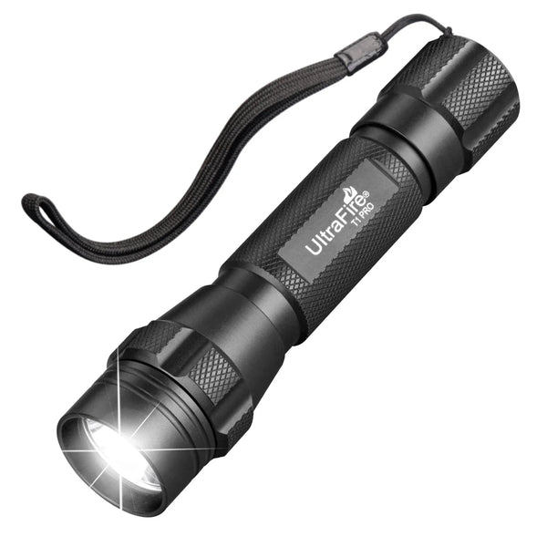 UltraFire T1 Pro LED Tactical Flashlight 1200LM Powerful Torch - OurLum.com