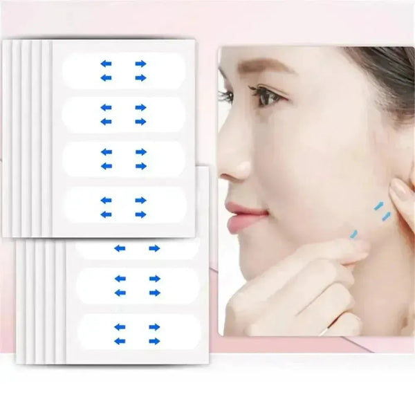 V-Face Lift Tape: Sculpted Waterproof Skin Stickers - OurLum.com